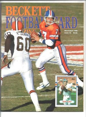 Beckett Football Card Magazine #3 Value - GoCollect