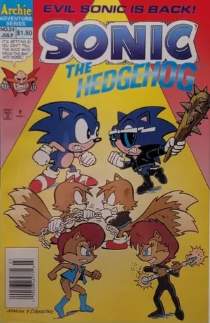 Sonic the Hedgehog #24 (Newsstand Edition) Value - GoCollect