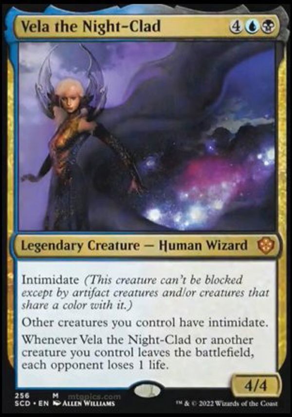 Vela the Night-Clad (Starter Commander Decks) Value - GoCollect (vela ...