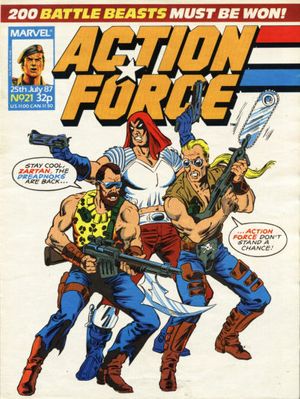 Action Force #21 Value - GoCollect