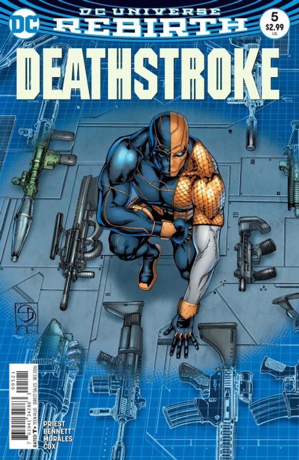 Deathstroke #5 (Variant Cover) Value - GoCollect (deathstroke-5-variant ...