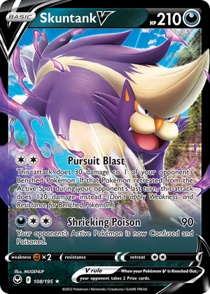 Skuntank V (108/195) - Silver Tempest Value - GoCollect (skuntank-v-108-195-silver-tempest )