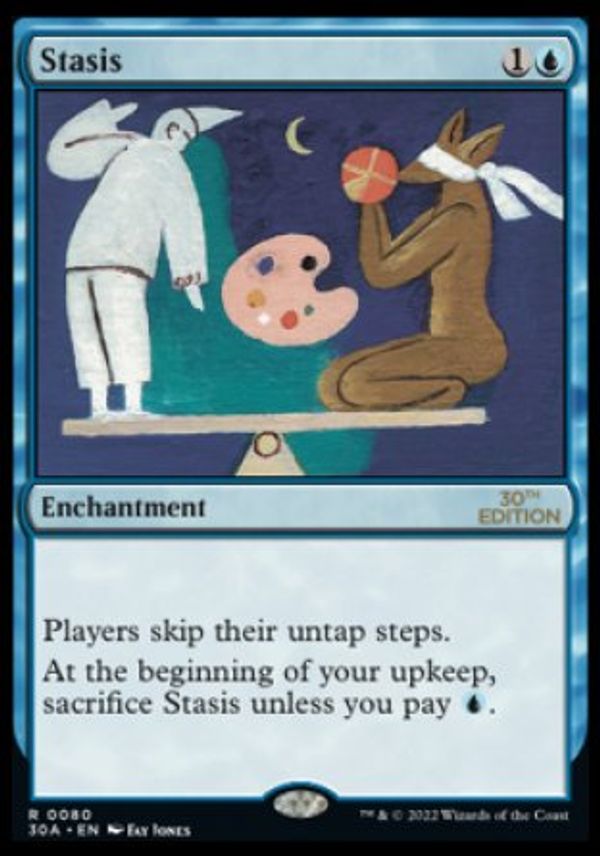 Stasis (Magic 30th Anniversary Edition) Value - GoCollect (stasis-magic ...