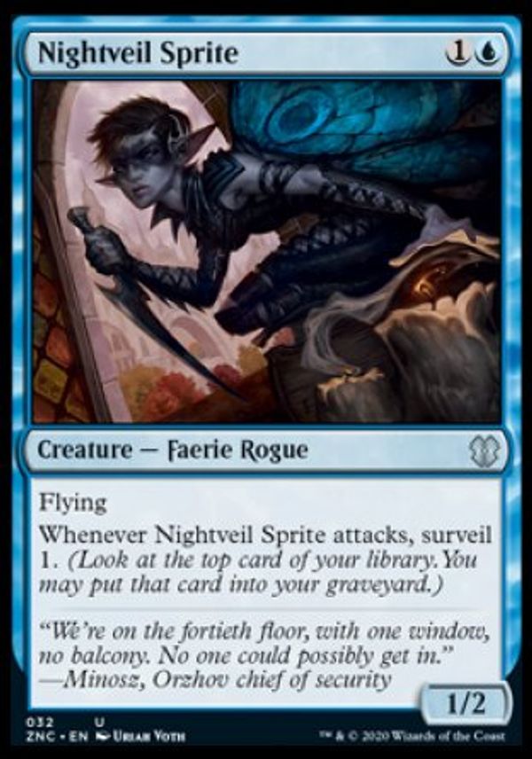 Nightveil Sprite (Zendikar Rising Commander Decks) Value - GoCollect ...