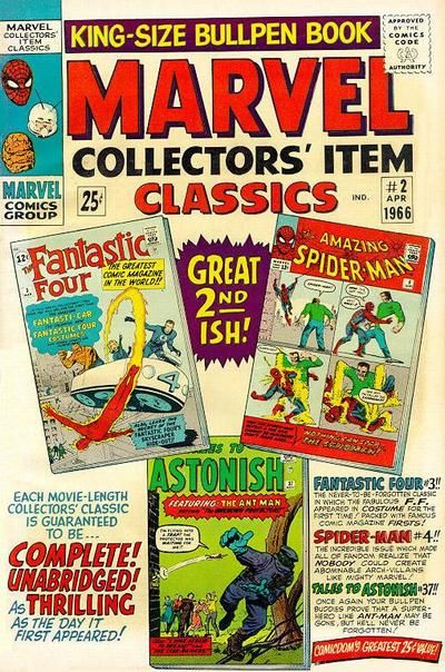 Marvel Collectors' Item Classics Comics Values - GoCollect (marvel ...