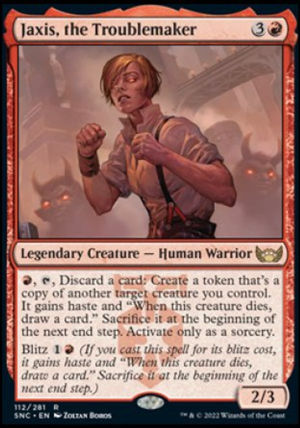 Jaxis, the Troublemaker (Streets of New Capenna) Value - GoCollect ...