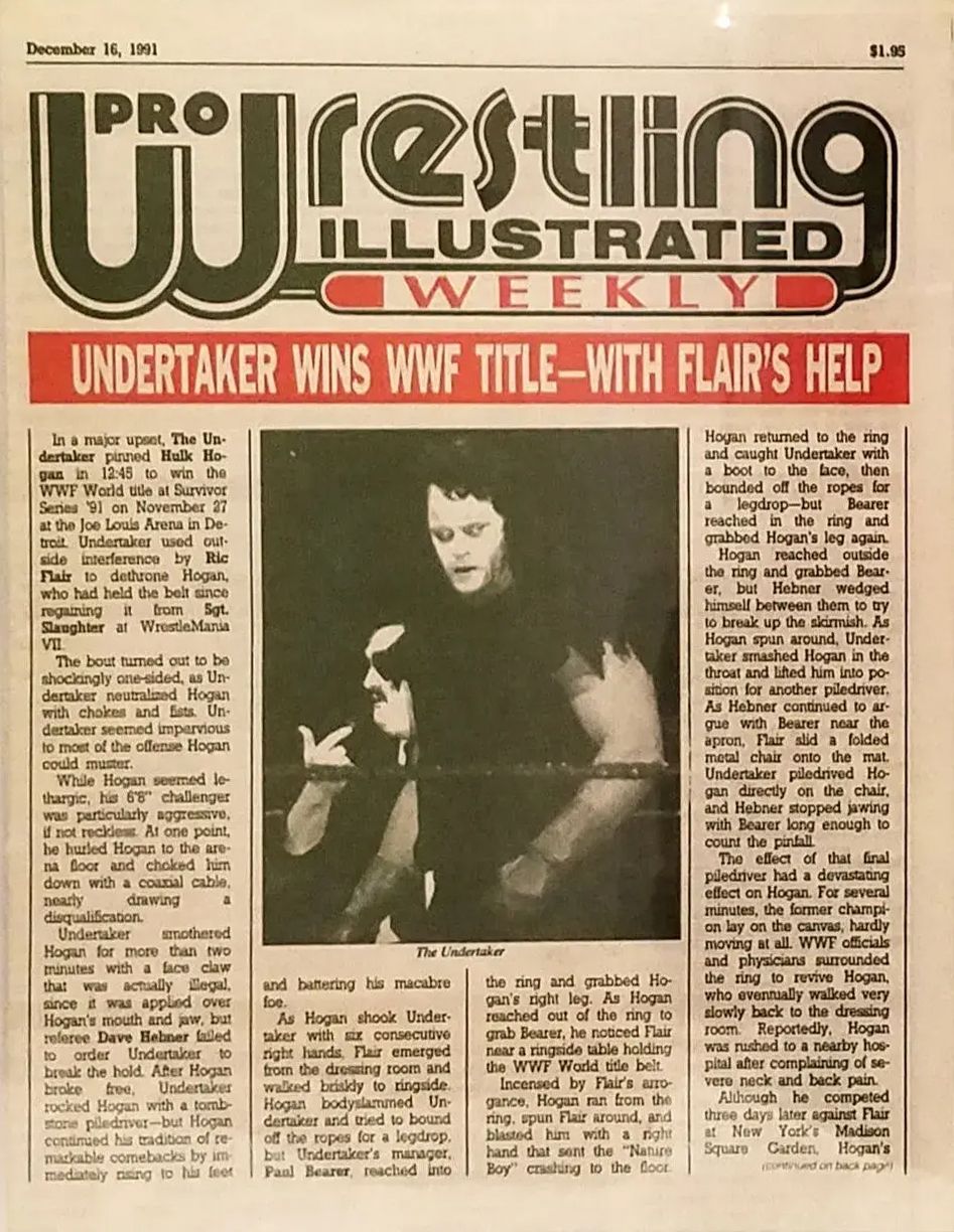 Pro Wrestling Illustrated Weekly Magazines Values - GoCollect (pro ...