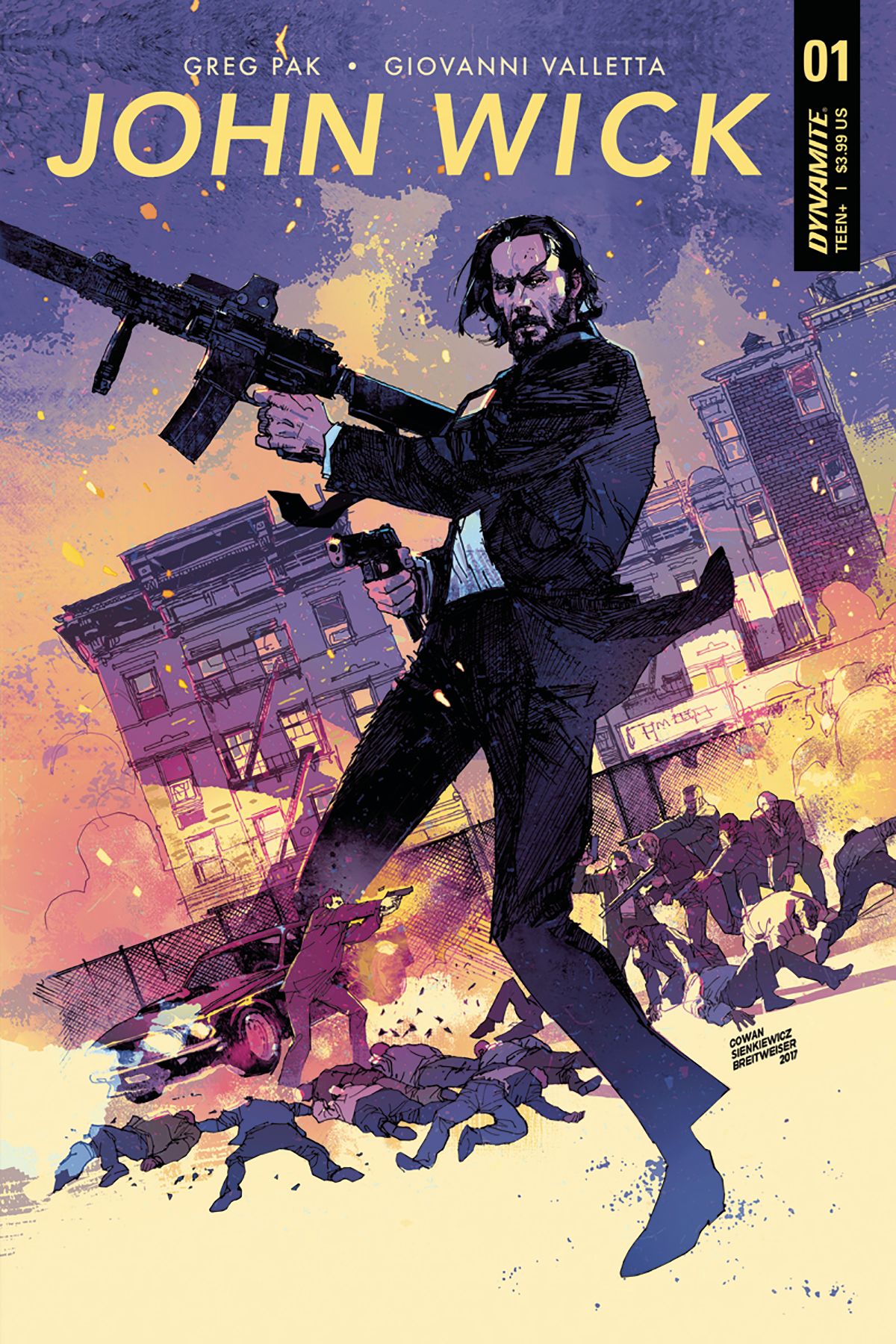 John Wick #1 (Cover B Cowan Sienkiewicz) Value - GoCollect