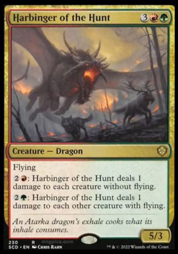 Harbinger of the Hunt (Starter Commander Decks) Value - GoCollect ...