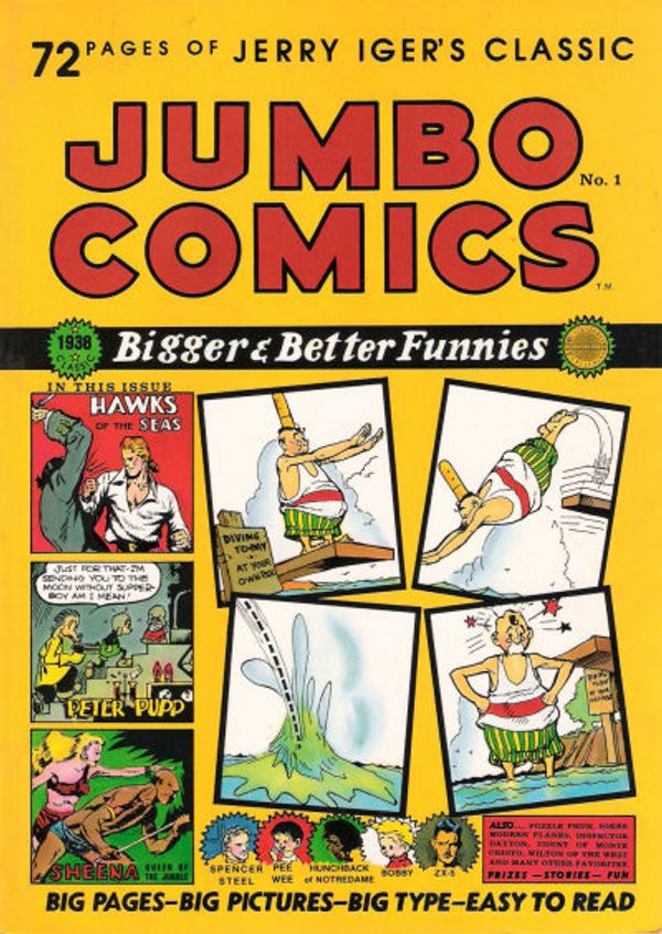 Jerry Iger's Classic Jumbo Comics #1 Value - GoCollect (jerry-iger-s-classic-jumbo-comics-1 )