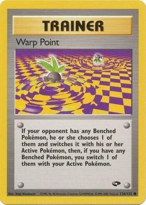 Warp Point (Trainer) (126/132) - Gym Challenge (Unlimited) Value - GoCollect