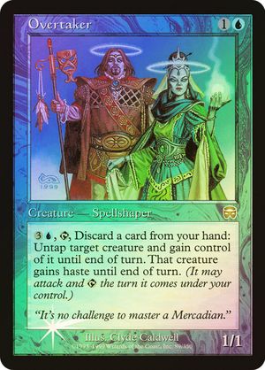 Overtaker (Mercadian Masques - Foil) Value - GoCollect