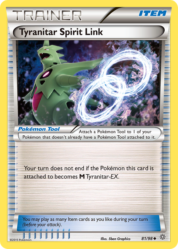 Tyranitar Spirit Link (81/98) - Ancient Origins Value - GoCollect ...
