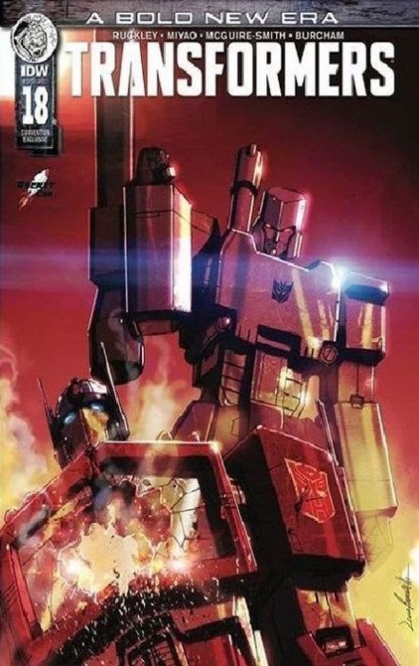 Transformers #18 (Rocket Con Edition) Value - GoCollect (transformers-18-11 )
