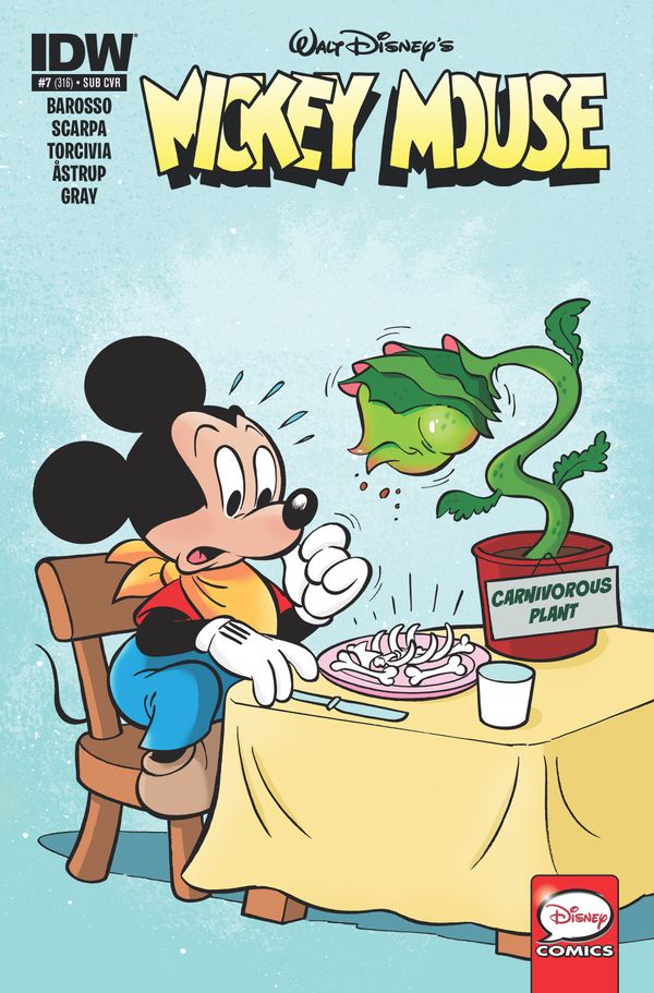 Mickey Mouse #7 (Subscription Variant) Value - GoCollect (mickey-mouse ...