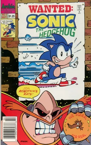 Sonic the Hedgehog #2 (Newsstand Edition) Value - GoCollect