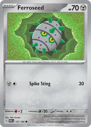 Ferroseed (127/182) - Paradox Rift Value - GoCollect (ferroseed-127-182 ...
