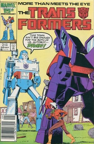 Transformers #20 (Newsstand Edition) Value - GoCollect