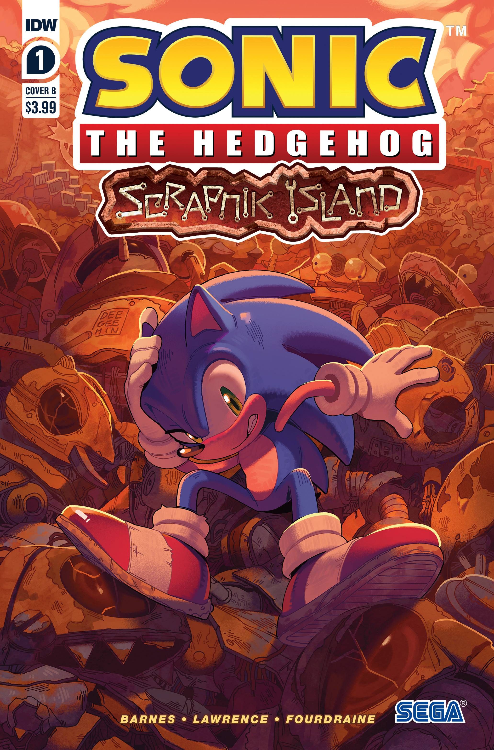 Sonic the Hedgehog: Scrapnik Island #1 (Cvr B Ho Kim) Value - GoCollect
