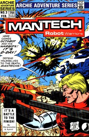 ManTech Robot Warriors #3 Value - GoCollect