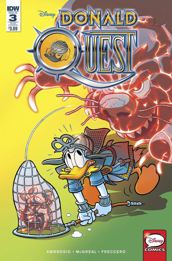 Donald Quest #3 (Subscription Variant) Value - GoCollect (donald-quest-3-subscription-variant )