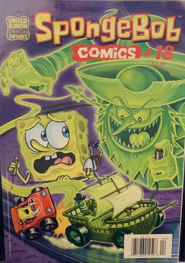 Spongebob Comics #18 (Newsstand Edition) Value - GoCollect (spongebob ...
