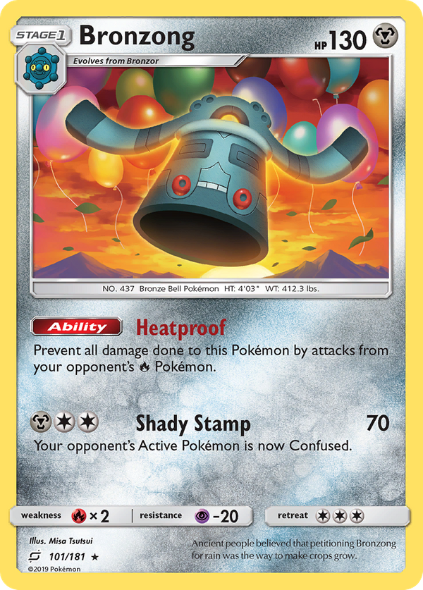 Bronzong (101/181) - Team Up Value - GoCollect (bronzong-101-181-team-up )