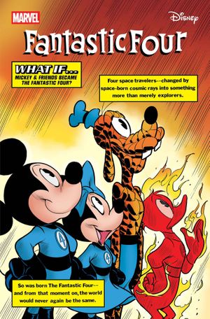 Fantastic Four #6 (Ivan Bigarella Disney What If? Fantastic Four Homage ...