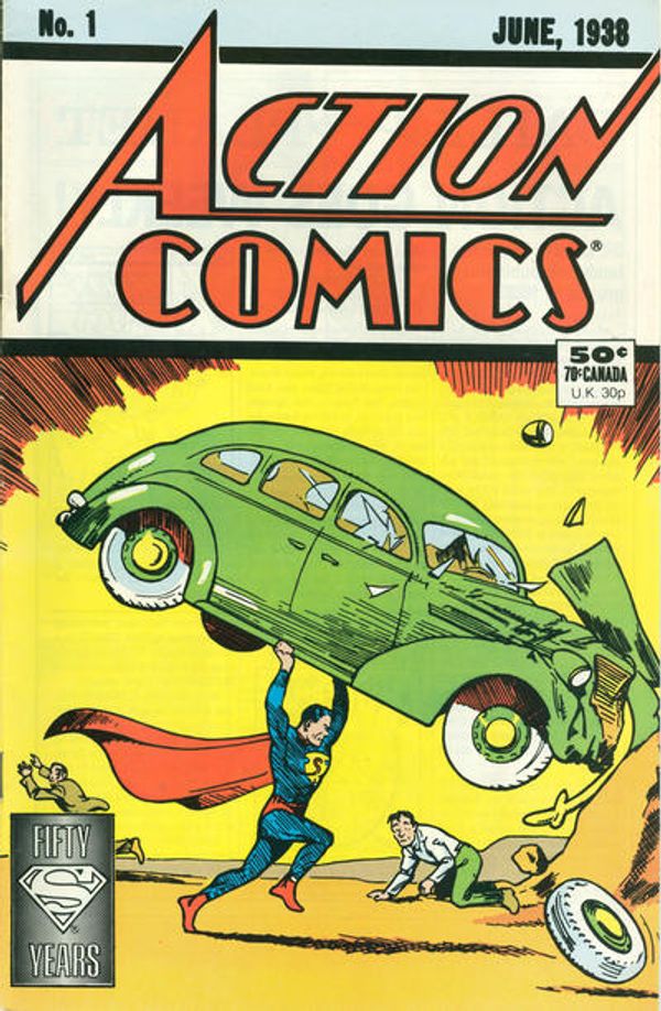 Action Comics #1 (1988 Reprint) Value - GoCollect (action-comics-1-1988-reprint )