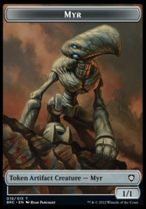 Myr (The Brothers' War Commander Decks) Value - GoCollect