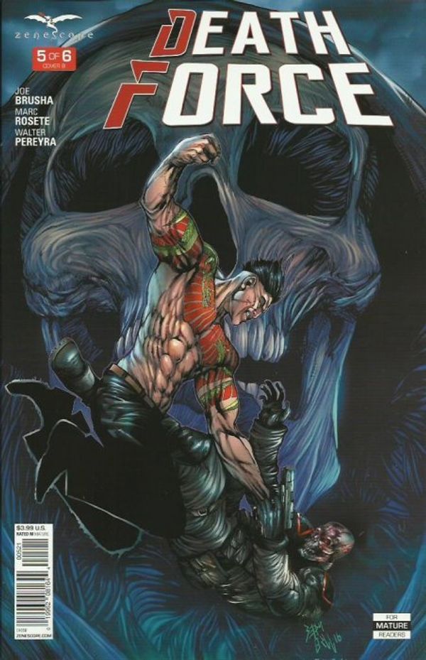 Death Force #5 (B Cover Hill) Value - GoCollect (death-force-5-b-cover ...