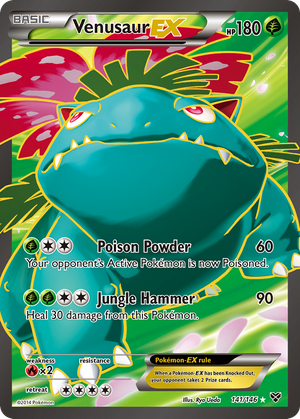 Venusaur EX (141/146) - XY Value - GoCollect (venusaur-ex-141-146-xy )