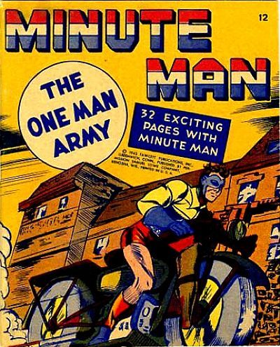 Minute Man [Mighty Midget Comic] Comics Values - GoCollect
