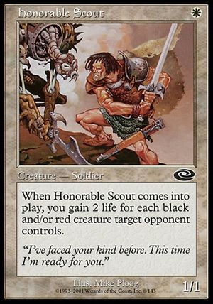 Honorable Scout (Planeshift) Value - GoCollect