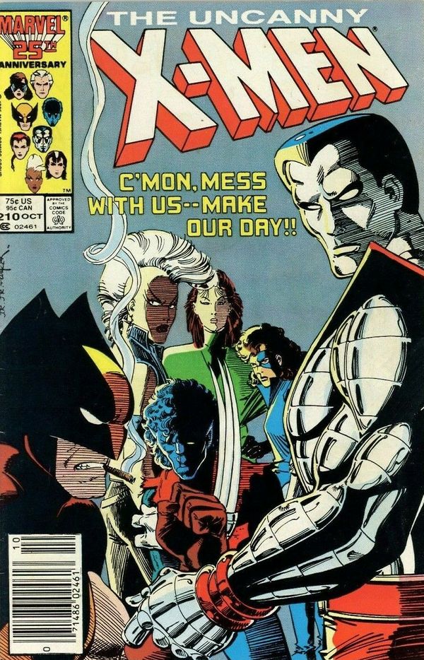 Uncanny X-Men #210 (Newsstand Edition) Value - GoCollect (uncanny-x-men ...