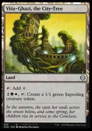 Vitu-Ghazi, the City-Tree (Starter Commander Decks) Value - GoCollect ...