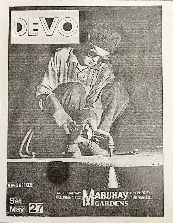 Devo Mabuhay Gardens 1978 Value - GoCollect (devo-mabuhay-gardens-1978 )