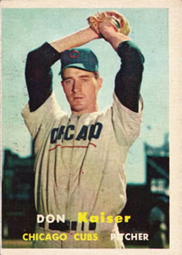 Don Kaiser 1957 Topps #134 Value - GoCollect (don-kaiser-1957-topps-134 )