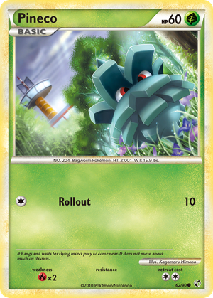 Pineco (62/90) - HS—Undaunted Value - GoCollect