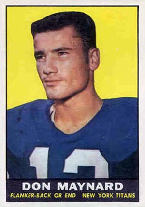Don Maynard 1961 Topps #150 Value - GoCollect