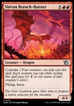Shivan Branch-Burner (March of the Machine) Value - GoCollect