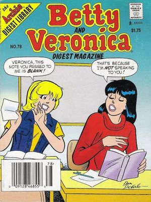 Betty and Veronica Comic Digest Magazine #78 Value - GoCollect