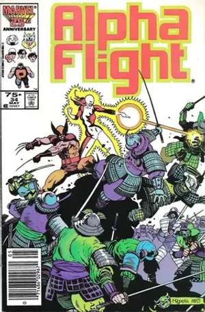 Alpha Flight #34 (Newsstand Edition) Value - GoCollect
