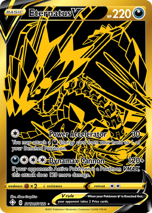 Eternatus V (SV121) - Shining Fates Shiny Vault Value - GoCollect ...