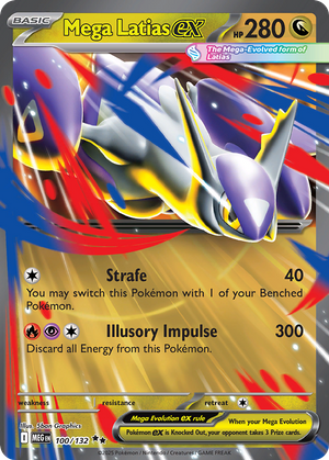 Mega Latias ex (100/132) - Mega Evolution Value - GoCollect