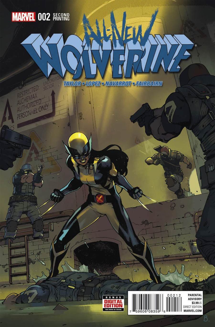 All-New Wolverine #2 (2nd Printing) Value - GoCollect (all-new ...