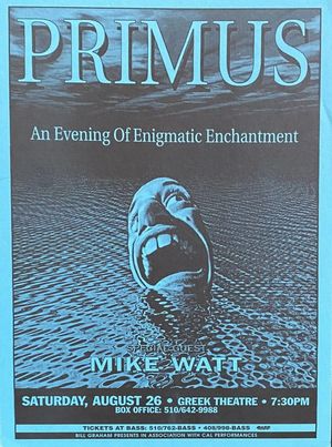 Primus & Mike Watt Greek Theatre 1995 Value - GoCollect