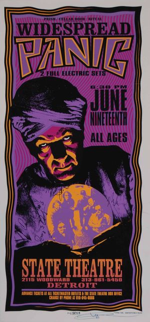 Widespread Panic State Theatre 1996 Value - GoCollect
