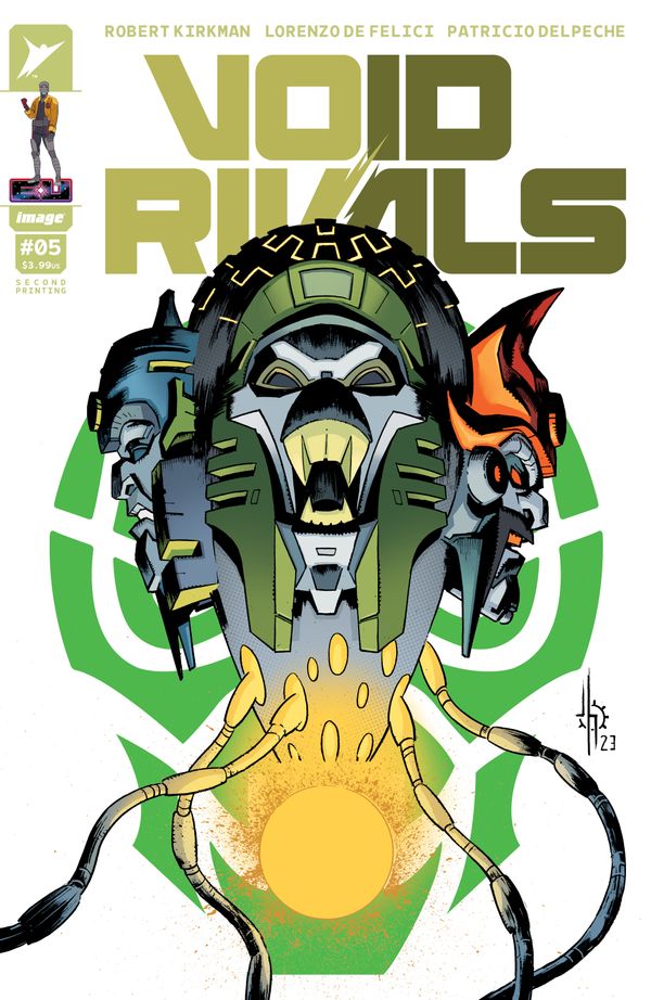 Void Rivals #5 (2nd Printing Cvr B Jason Howard Death Variant) Value ...
