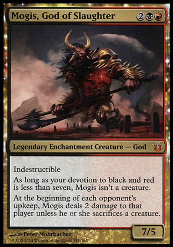 Mogis, God of Slaughter (Born of the Gods) Value - GoCollect (mogis-god ...